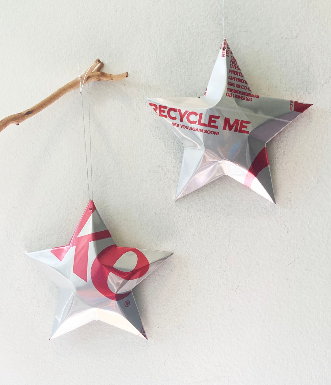 Diet Coke or With Splenda Ornament Stars - Etsy