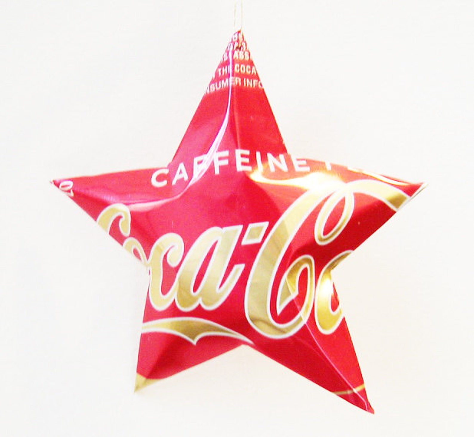 Caffeine Free Coke Stars Christmas Ornaments Coca Cola - Etsy