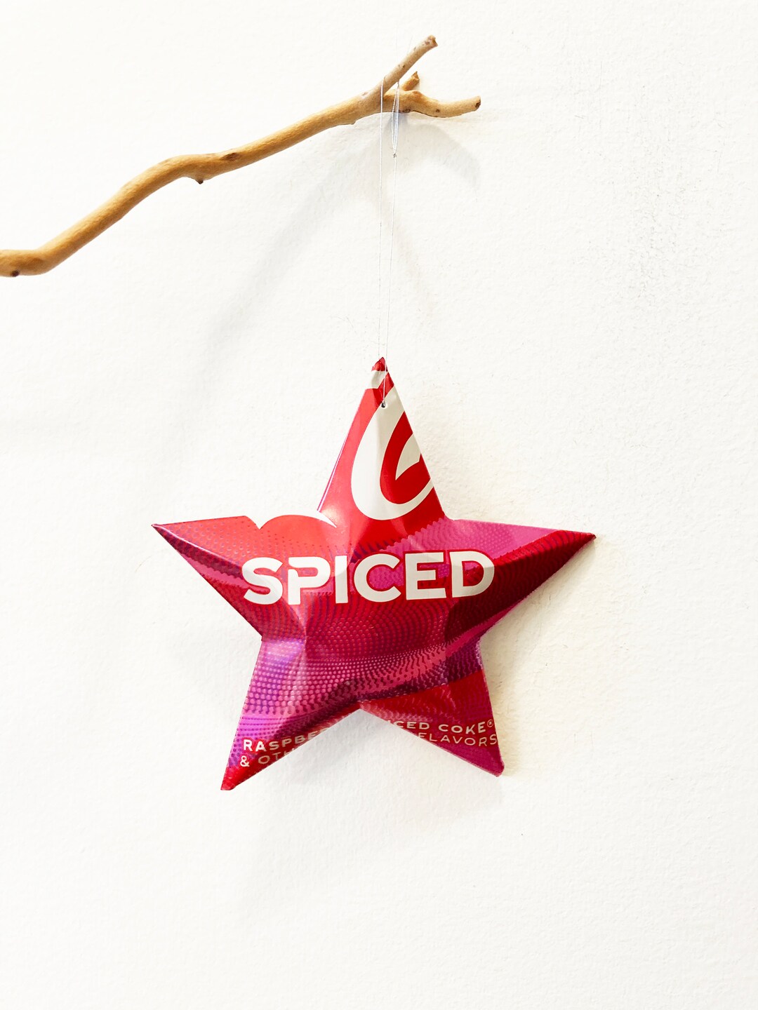 Spiced Raspberry Coke Stars Gift Topper Ornaments Coca Cola - Etsy