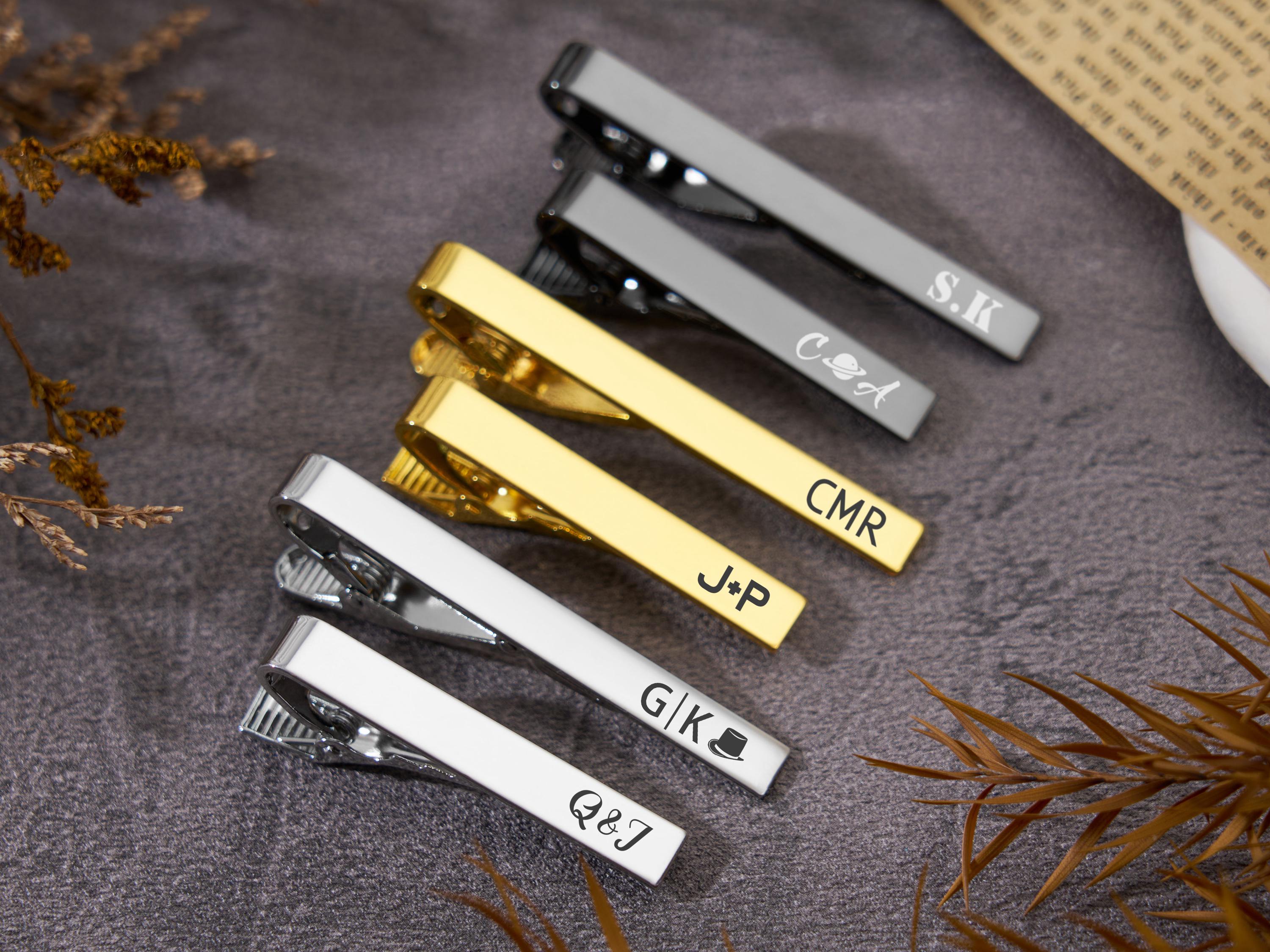 Custom Engraved Best Man Tie Clip,personalized Tie Clip for Groomsman ...