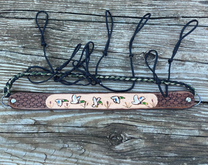 Hand Tooled Leather Duck Call Holder With Para Cord. - Etsy