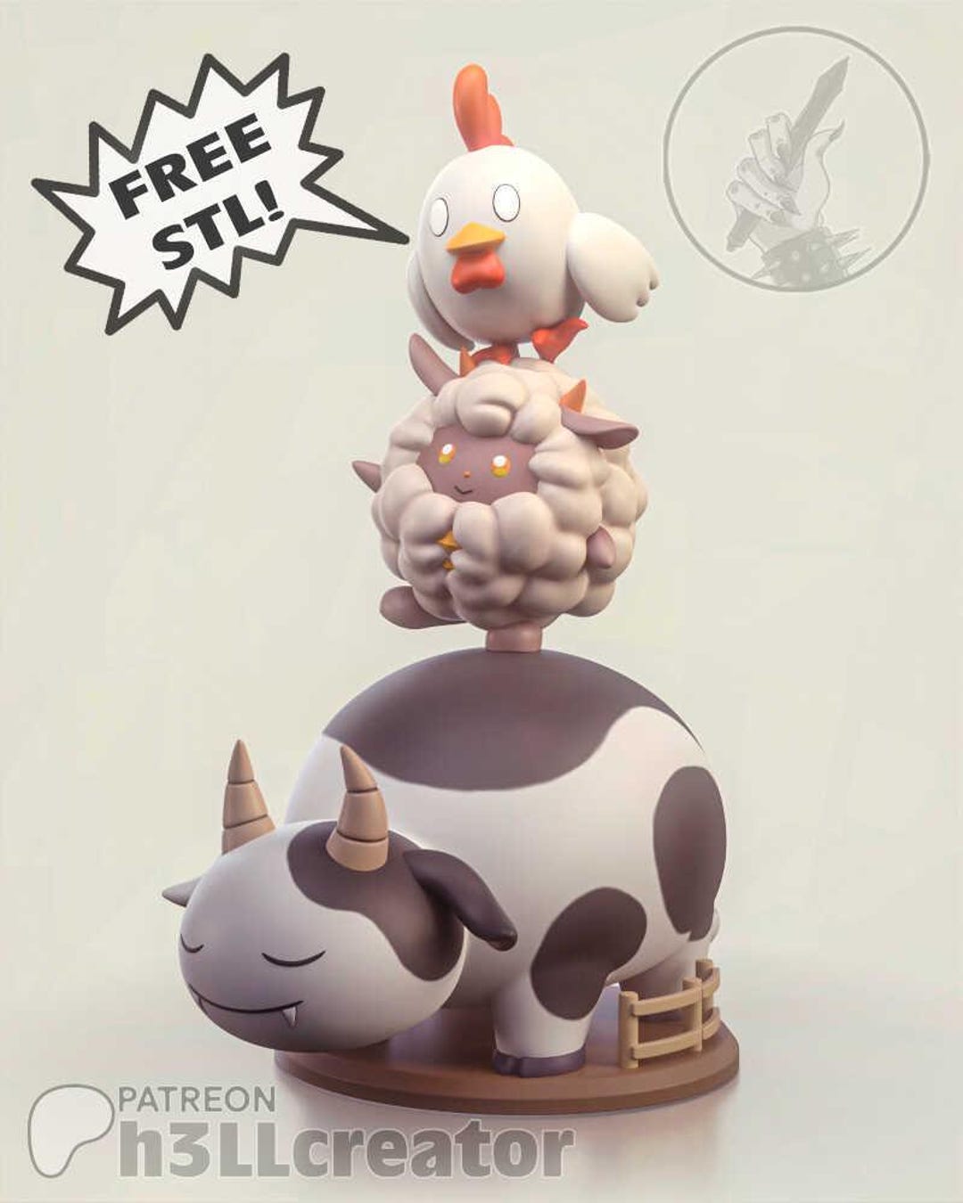 Palworld Diorama - Action Figure - Videogames - Resin - PLA - Palworld ...