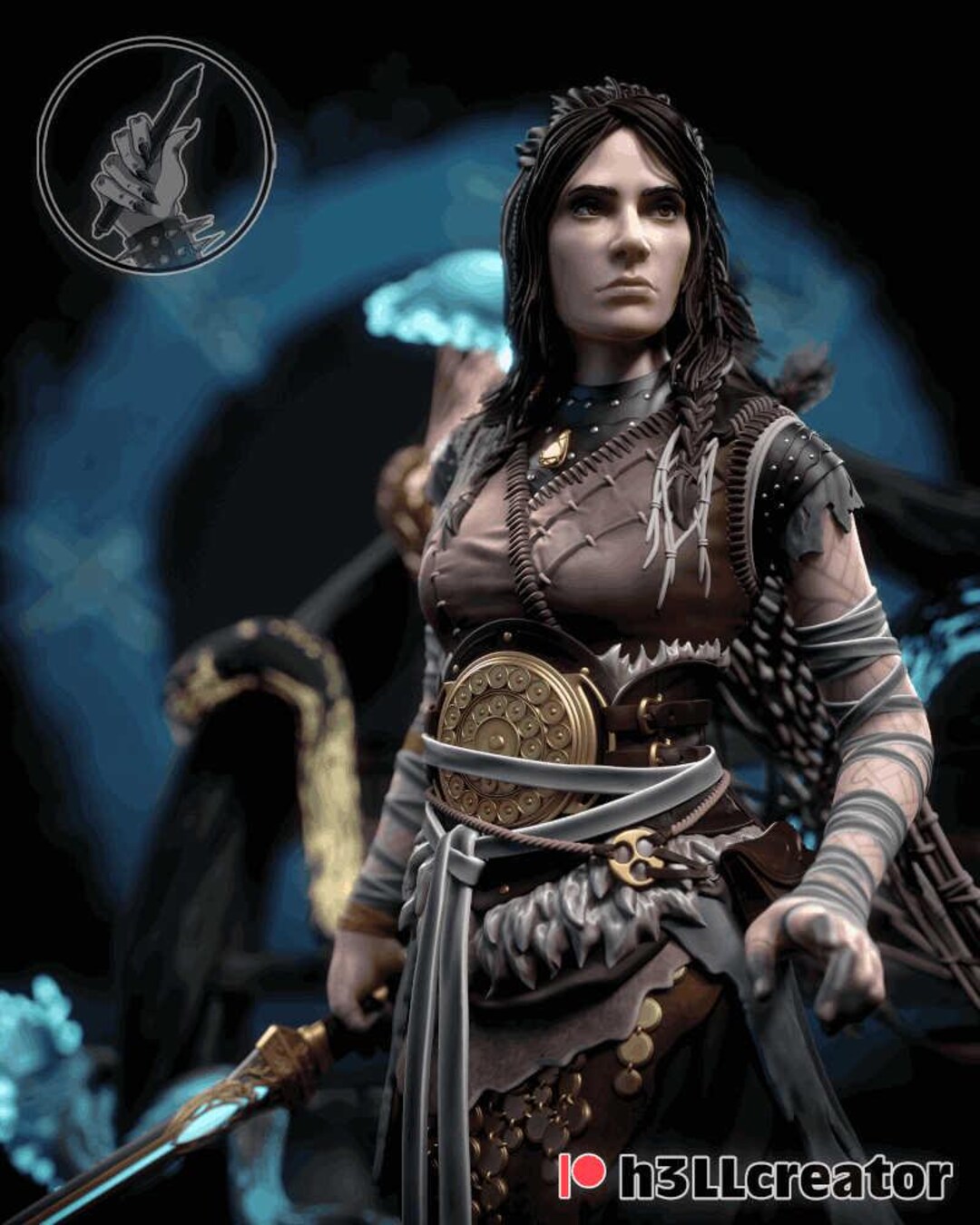 Freya - Action Figure - Videogames - Resin - PLA - God of War - Etsy