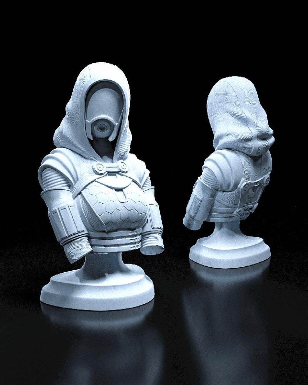 Tali Zorah Bust - Action Figure - Videogames - Resin - PLA - Mass ...