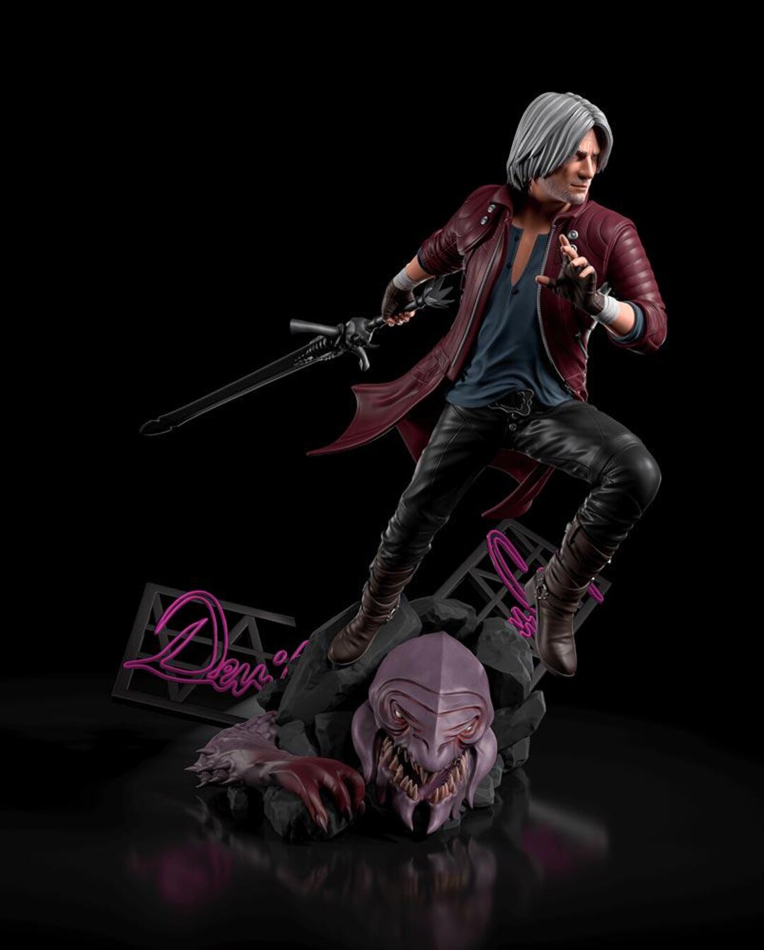 Dante - Action Figure - Videogames - Resin - PLA - Devil May Cry - Etsy