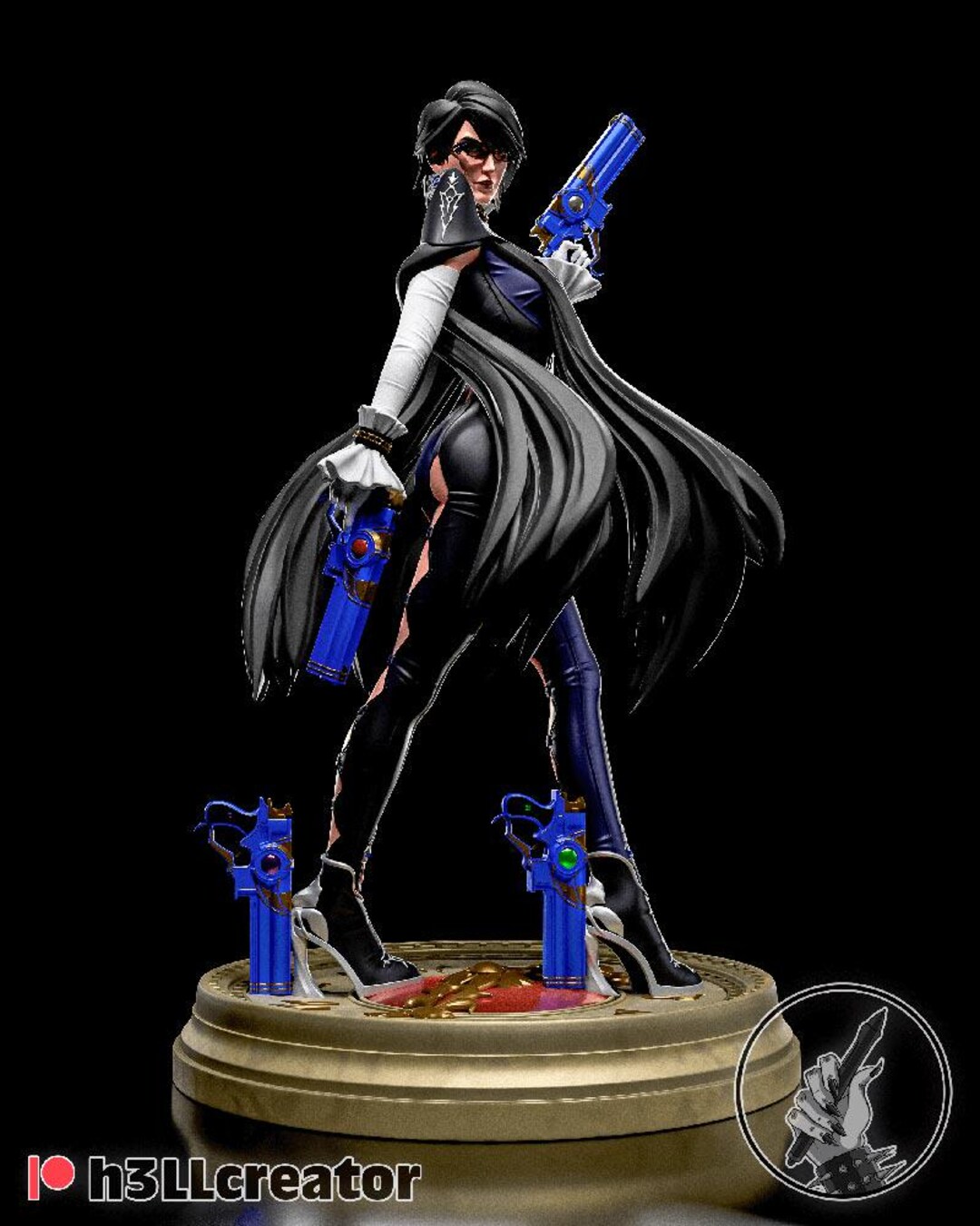 Bayonetta - Action Figure - Videogames - Resin - PLA - Bayonetta - Etsy