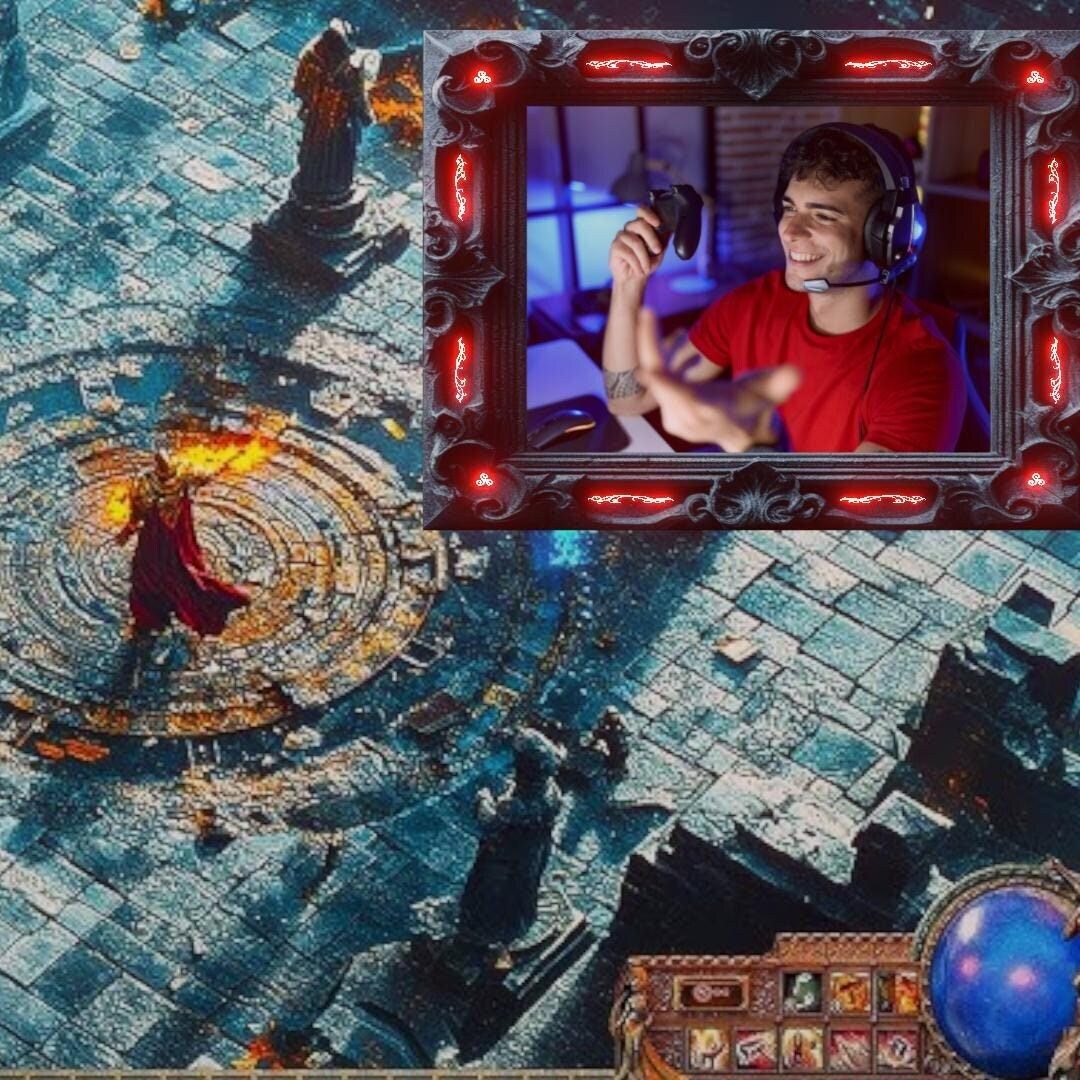 Animated Webcam Overlay for Streaming 800x600 4/3 - Etsy