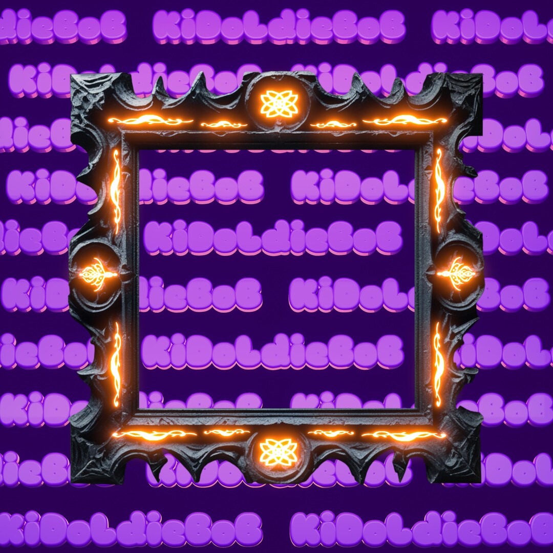 Animated Camera Frame for Streaming Optimized for Twitch (.webm & PNG ...