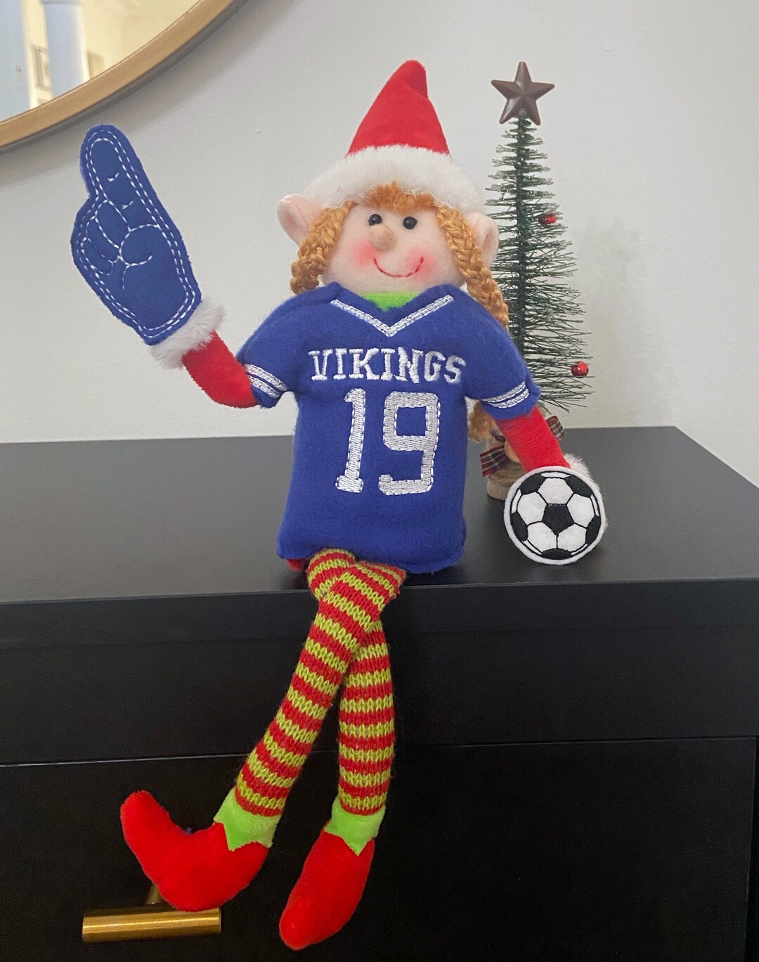 Personalized Elf Soccer Jersey - Elf Soccer Shirt - Visiting Elf ...