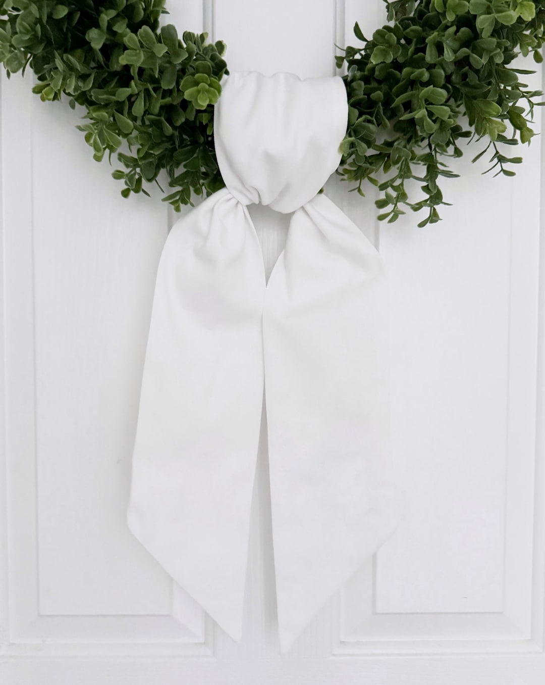 Wholesale Blank Wreath Sashes White – Blank Wreath Sash - Embroidery ...