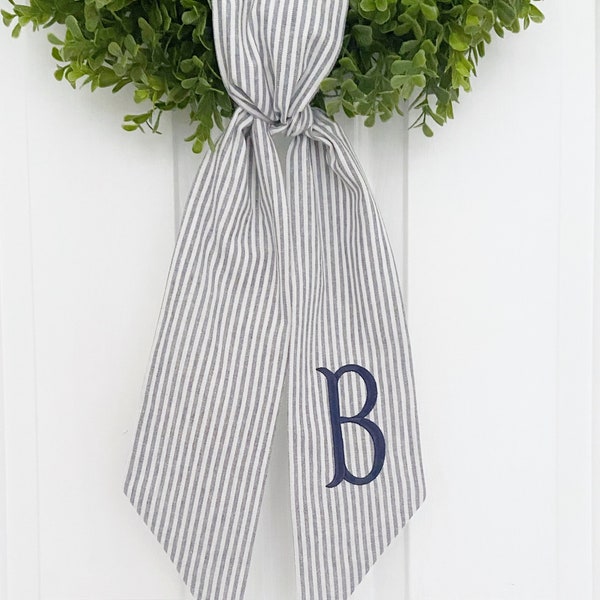 Initial Wreath - Etsy