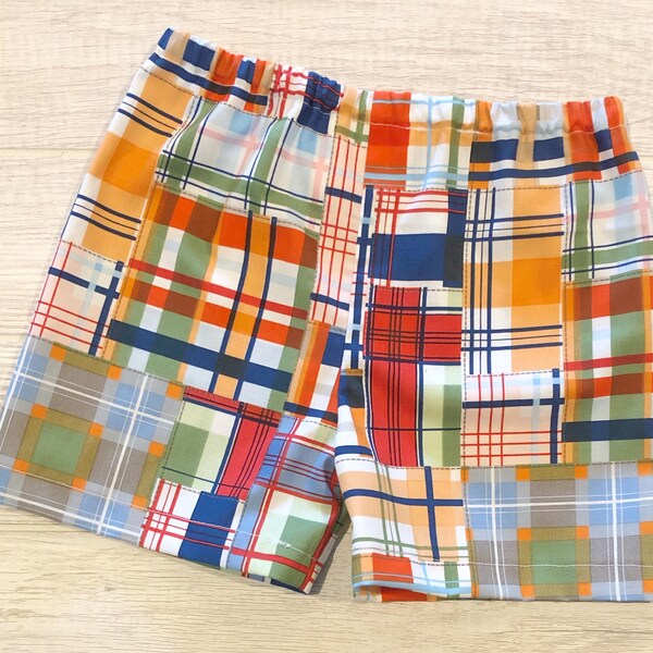 Madras Plaid Shorts - Etsy
