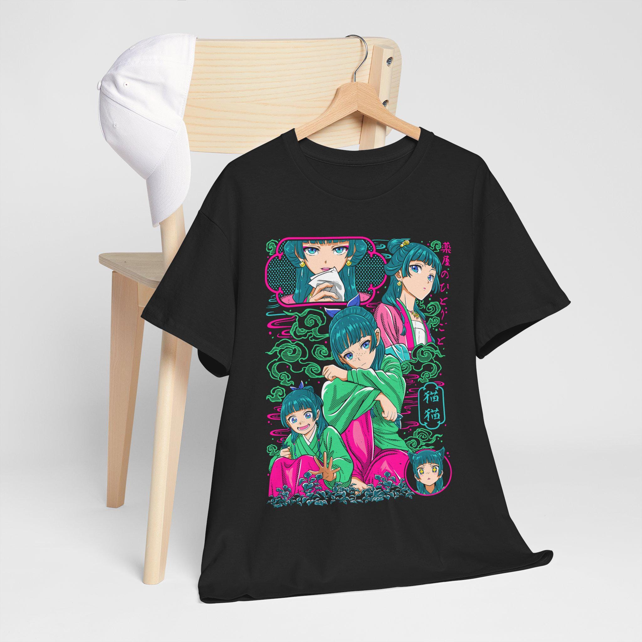Anime Shirt, Manga Tee, Japanese Style Top, Kawaii Graphic T-shirt ...