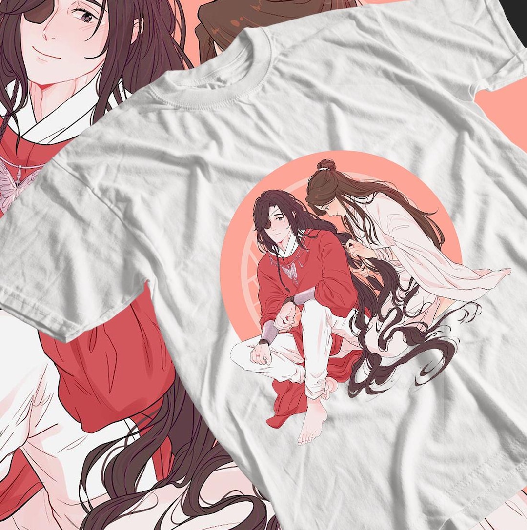 Unisex Heaven Official's Blessing Anime T-shirt, Tian Guan Ci Fu Xie ...
