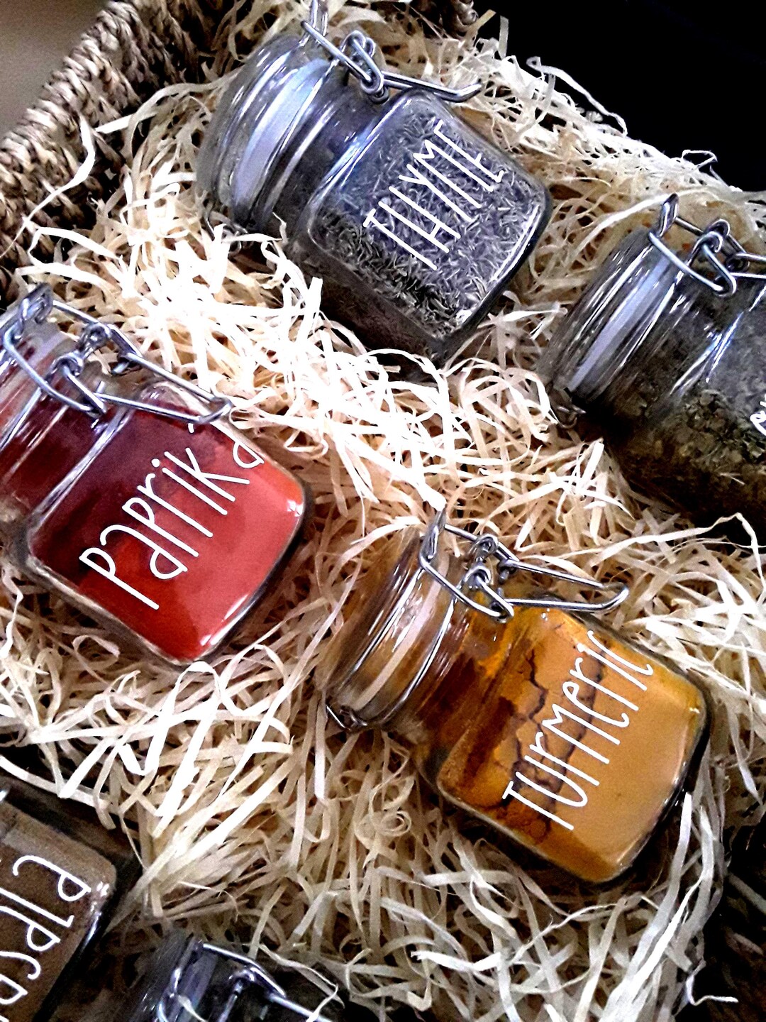 Herbs and Spices, Organic, Mason Jars 100ml Airtight , World Spices ...