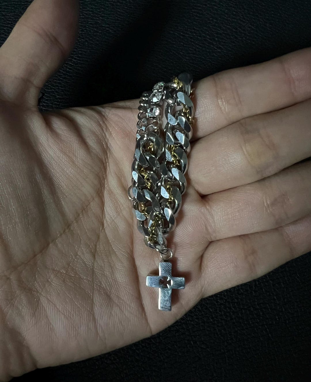 Double Layer Chain Necklace for Men & Women • Adjustable Hip Hop ...