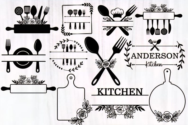 Kitchen Conversion Chart SVG PNG EPS - Baking Measurement Guide ...