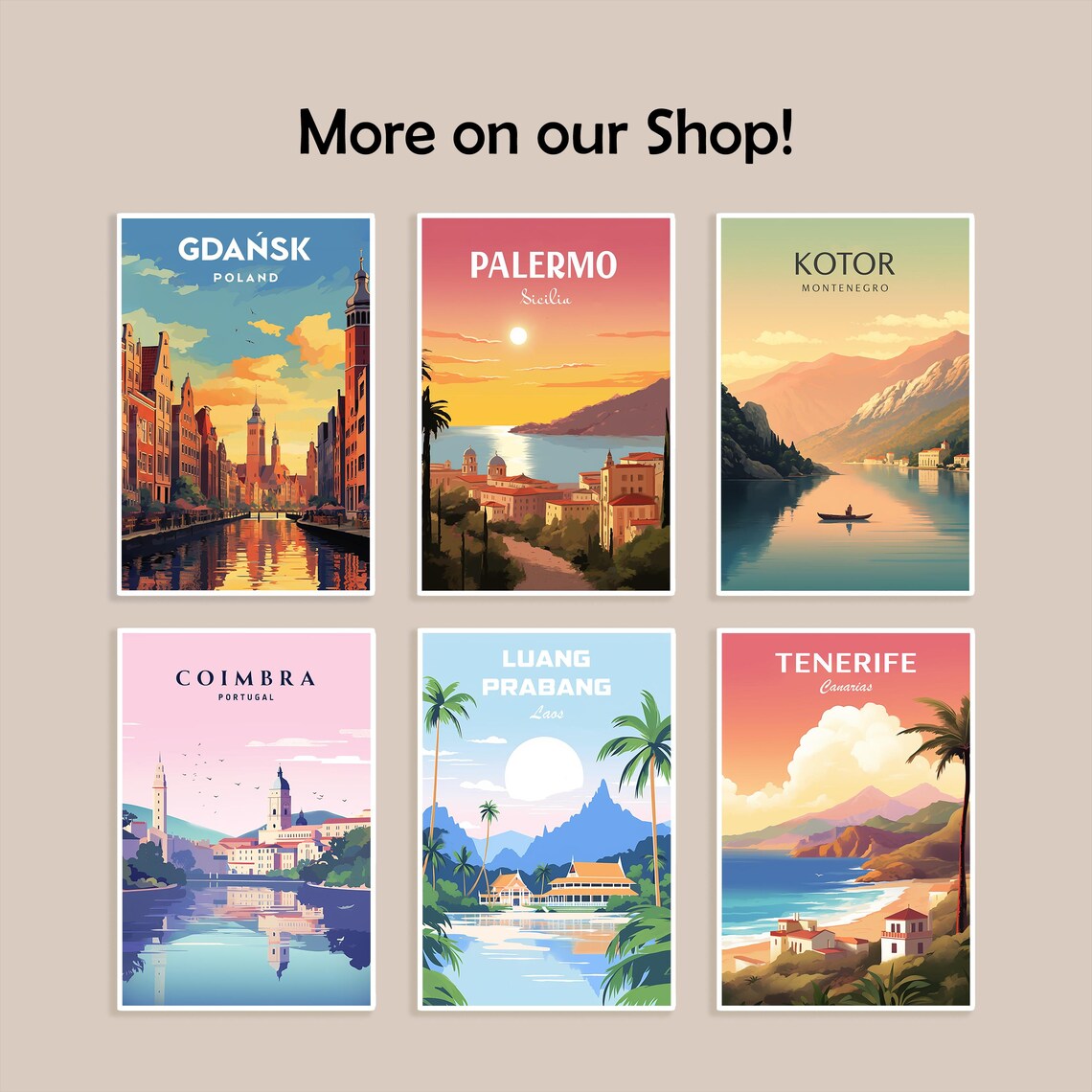 Gdansk Poland Travel Sticker Print Gift Art Gift Poland Artwork - Etsy