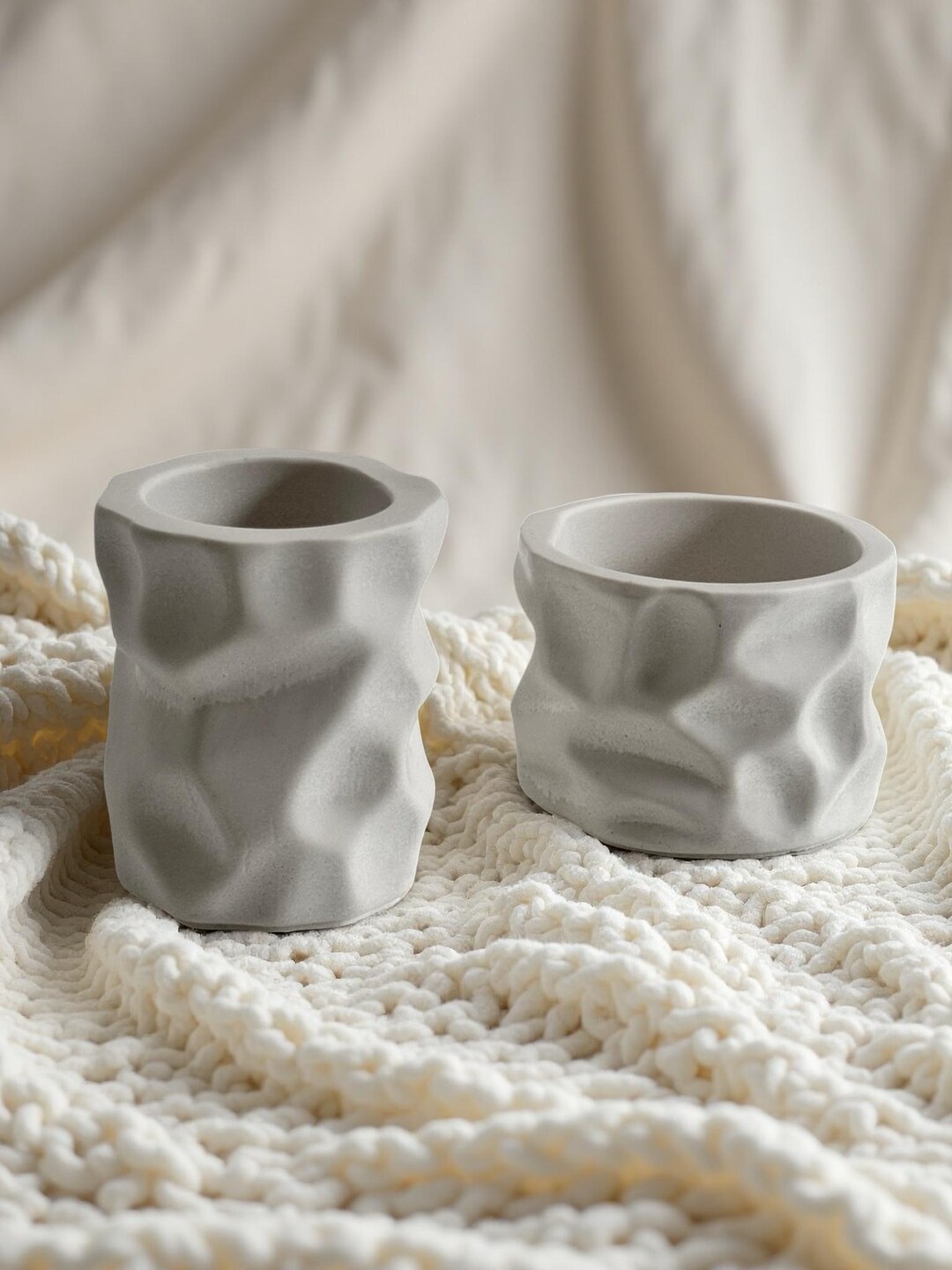 Modern Ceramic Mugs / Bowls, Modern Design, Handmade, Minimalist ...