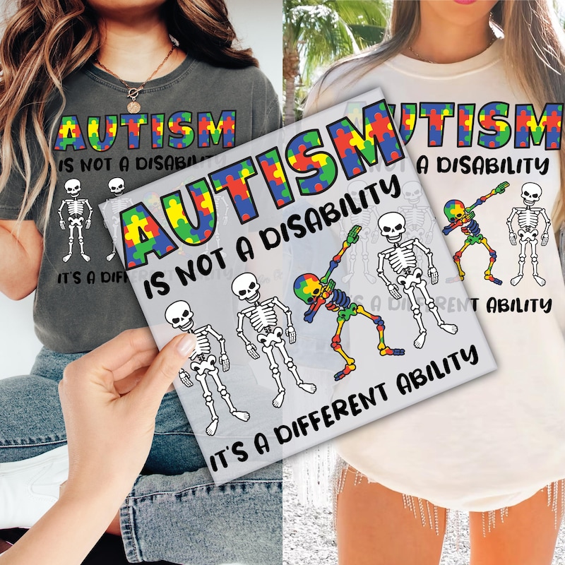 Autism Skeleton Shirts - Etsy