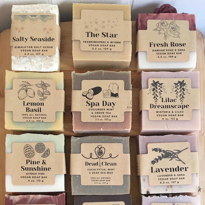 Homemade Soap Labels - Etsy