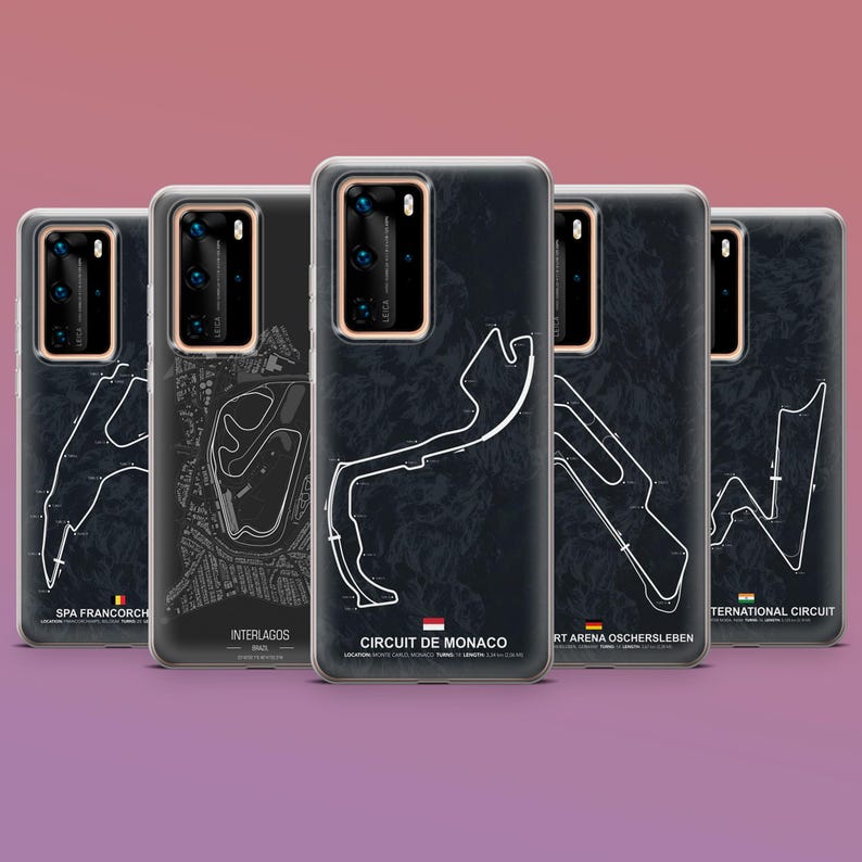Race Track Phone Case F1 Circuit Cover for Google Pixel 9a,9pro Xl,8a ...