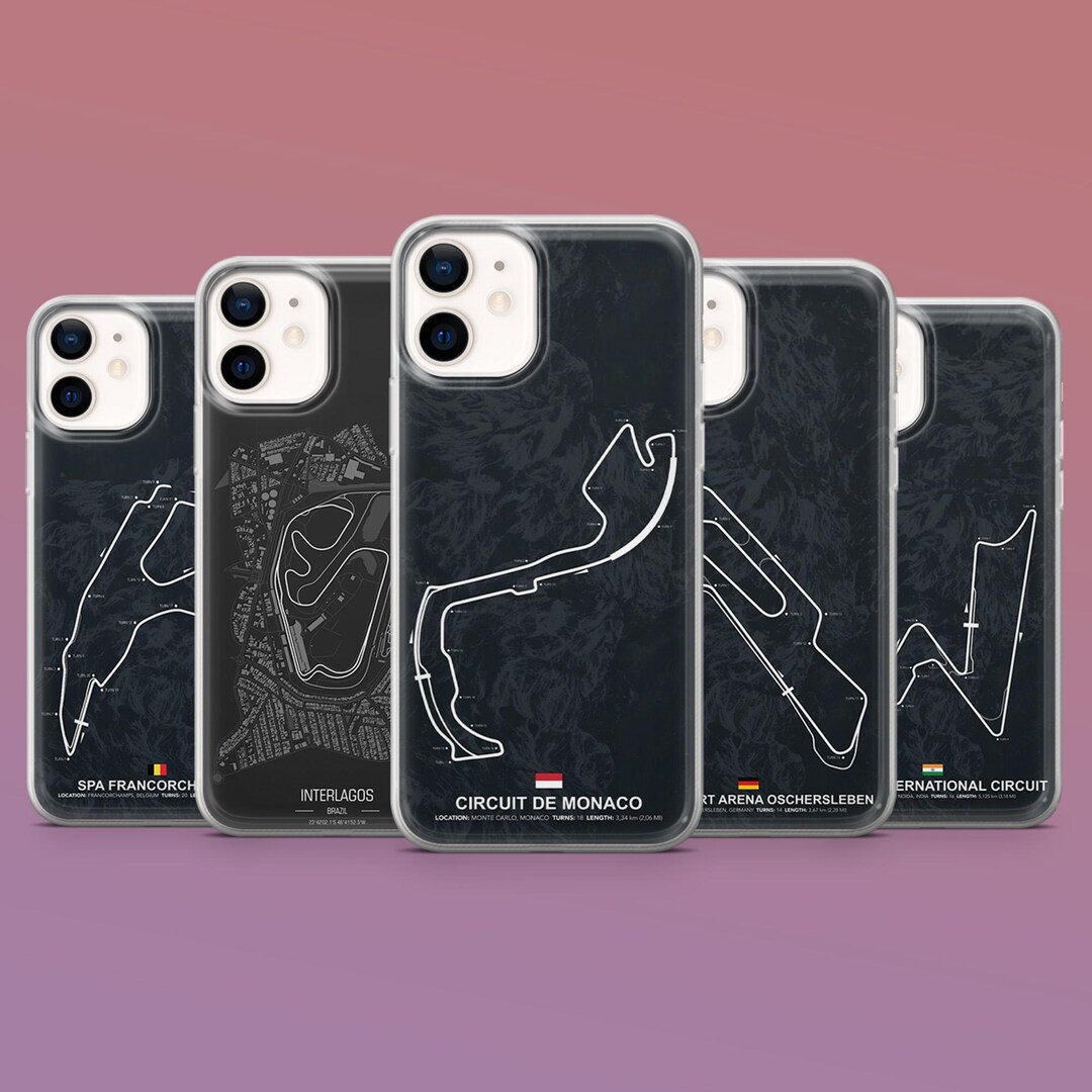 Race Track Phone Case F1 Circuit Cover for Google Pixel 9a,9pro Xl,8a ...