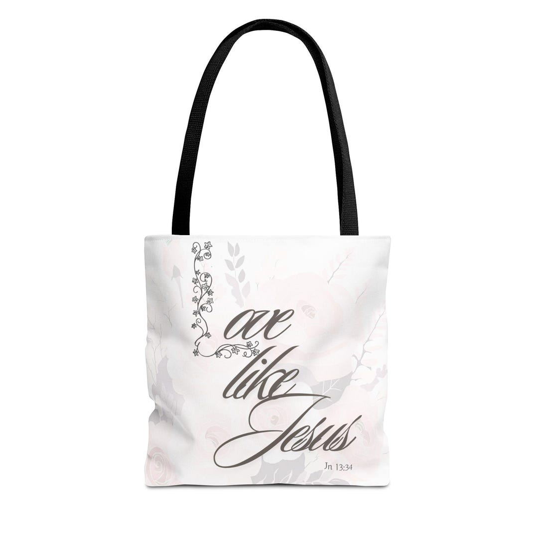 Personalized Tote Bag With Bible Verse Christian Carryall Religious ...