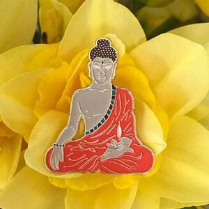 Thai Buddha Enamel Pin Badge. Limited Edition! - Etsy
