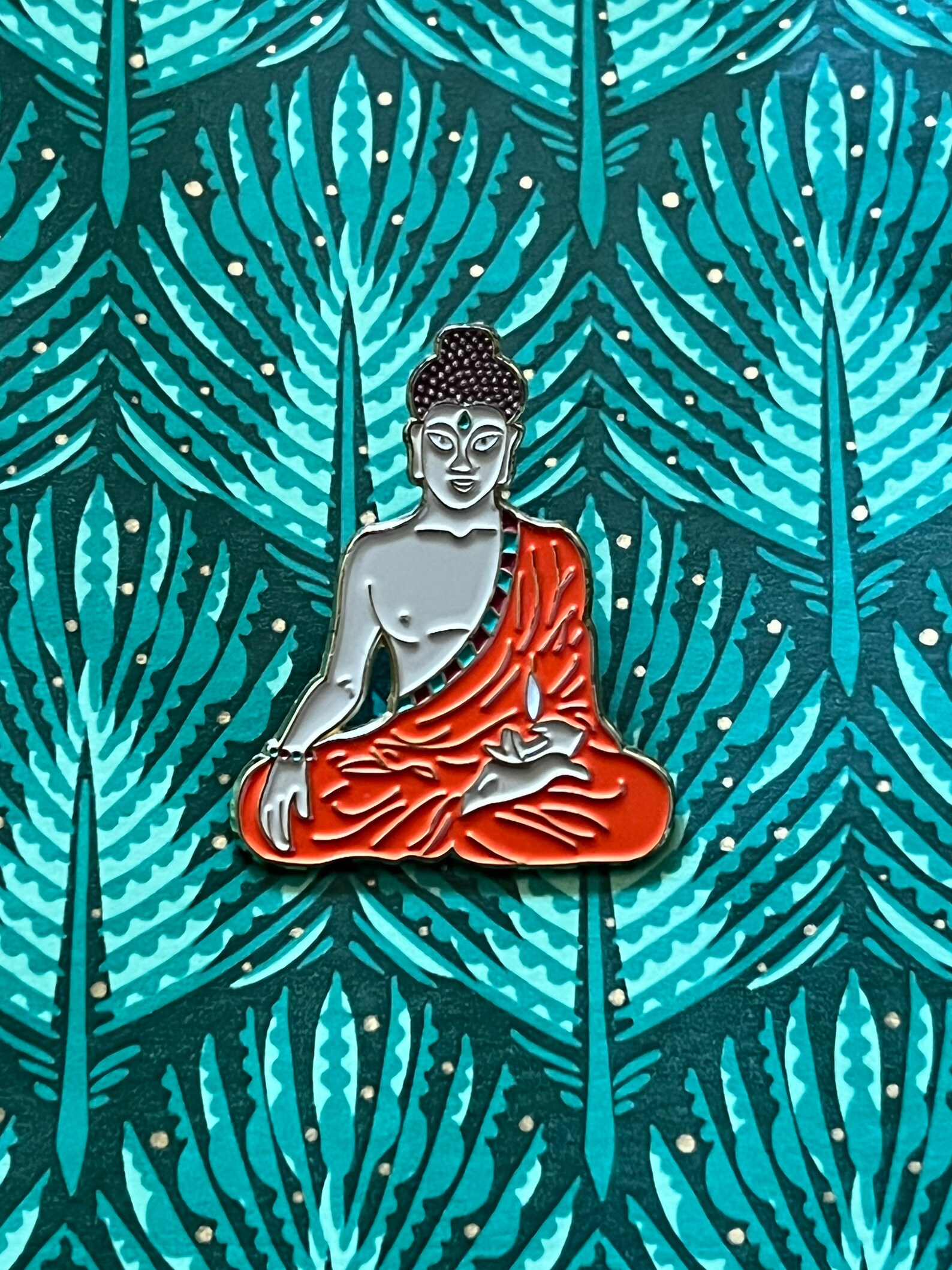 Thai Buddha Enamel Pin Badge. Limited Edition - Etsy