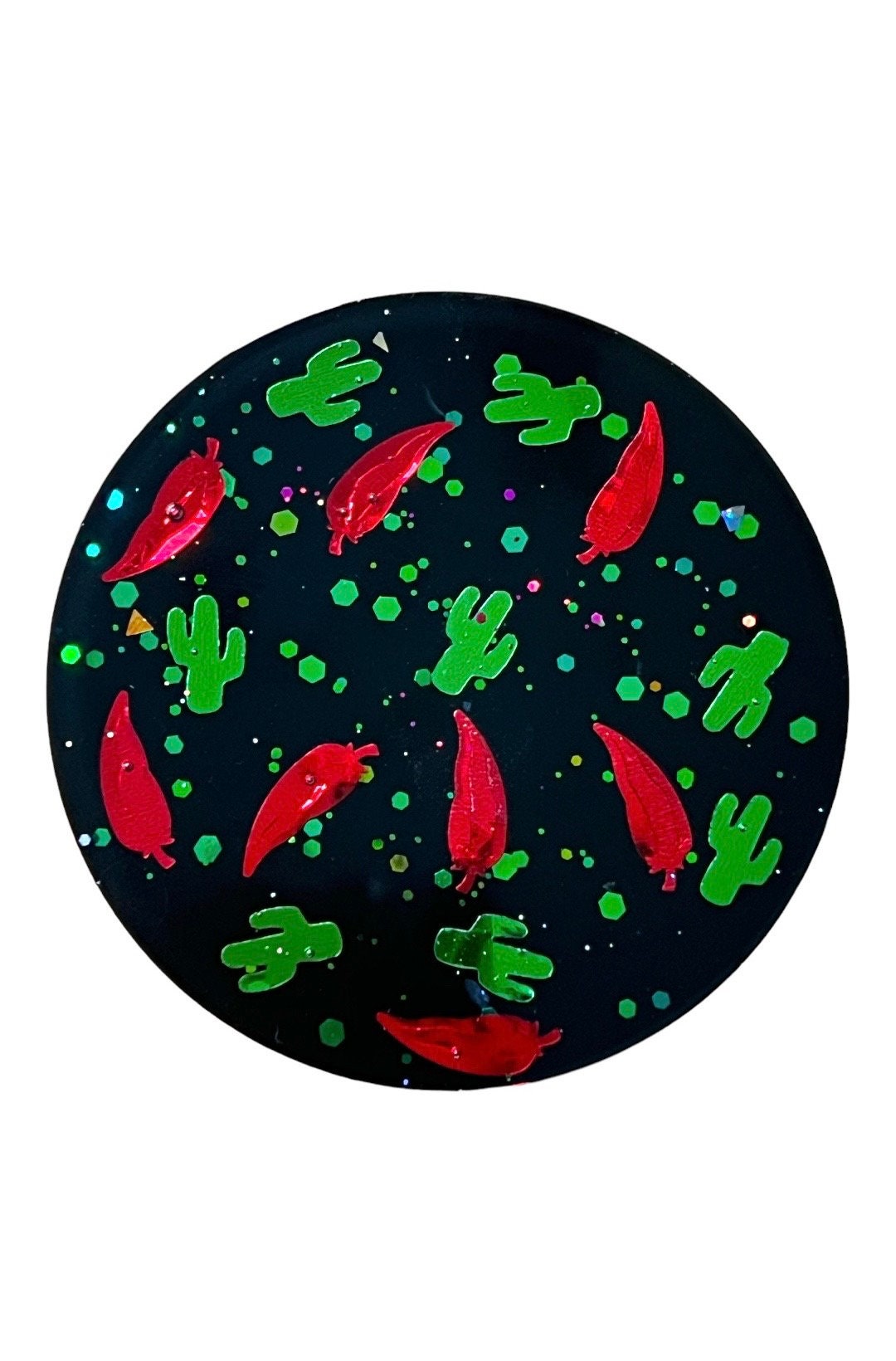 Set of 4 Resin Coasters With Holder Baby, Mexican Fiesta, Champagne ...