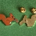 NEW Cute Squirrel Pin With Acorn and Oak Leaf - Etsy UK