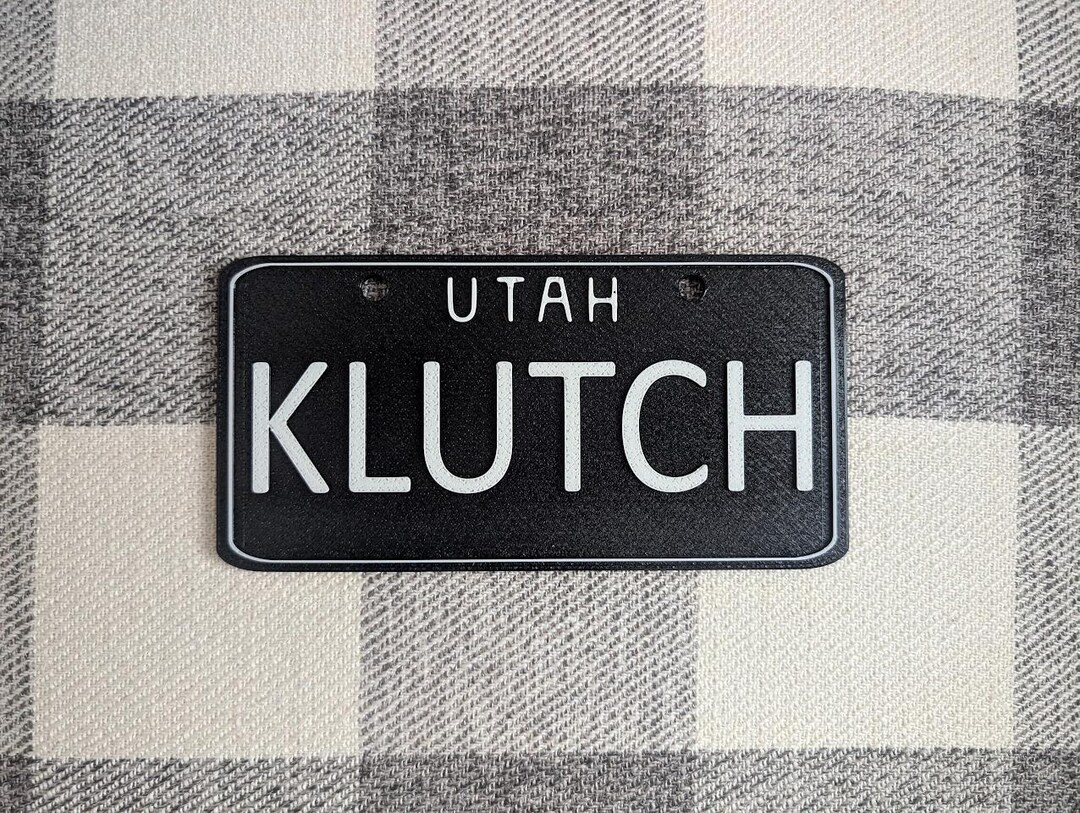 Custom UTAH Name Plate - Etsy