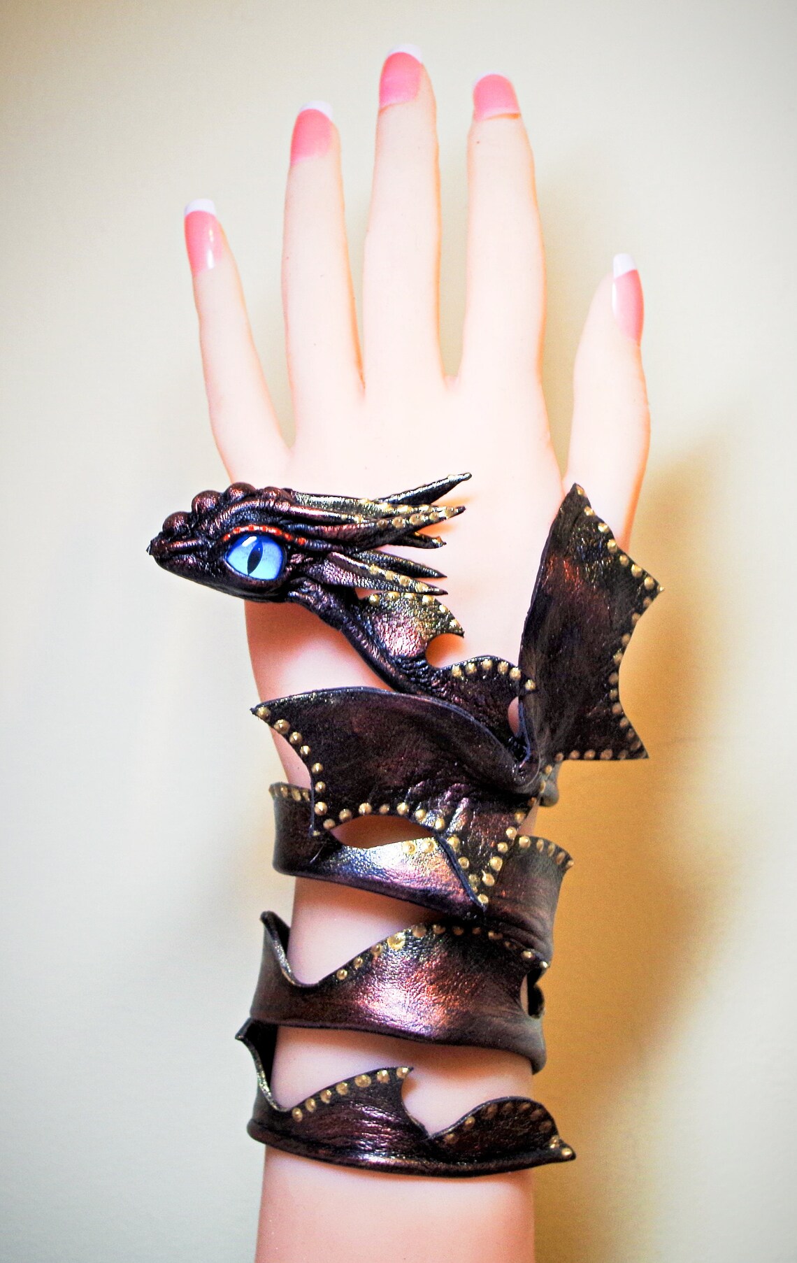 Real Leather Dragon Headpiece / Headdress / Tiara for Special - Etsy Canada