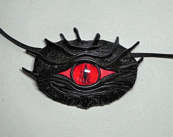 Black Leather Eye Patch Eyepatch Cosplay Larp Steampunk Pirate | Etsy