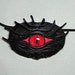 Black Leather Eye Patch Cosplay Larp Steampunk Pirate Captain - Etsy