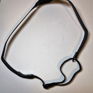 Handmade Slim Black or Brown Real Leather Eye Patch. Suitable for ...