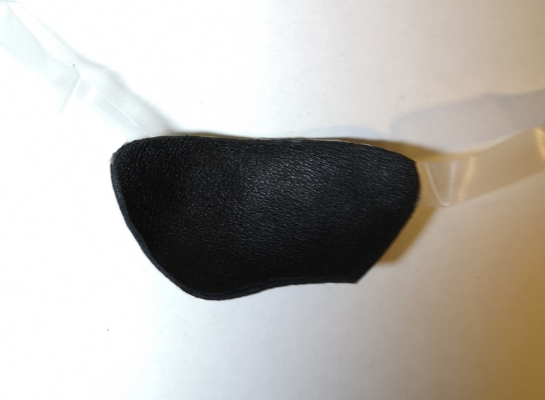 Leather Slim 3D Eye Patch. Snake Skin. Suitable for Permanent | Etsy