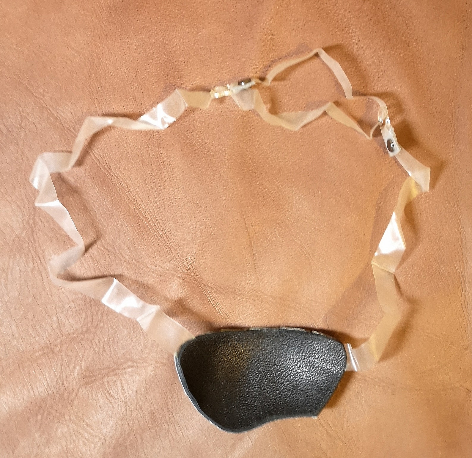 Leather Slim 3D Eye Patch. Snake Skin. Suitable for Permanent | Etsy