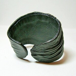 Evil Eye, Snake Eye, Dragon Eye Adjustable Black Leather Bracelet Cuff ...