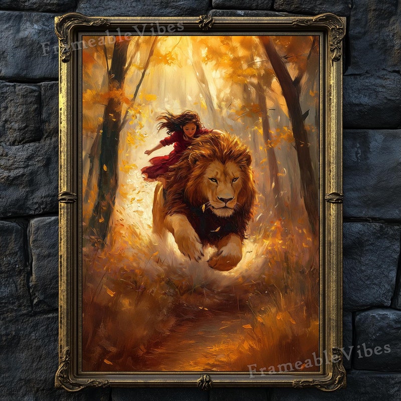 Lion and Lucy Art - Etsy