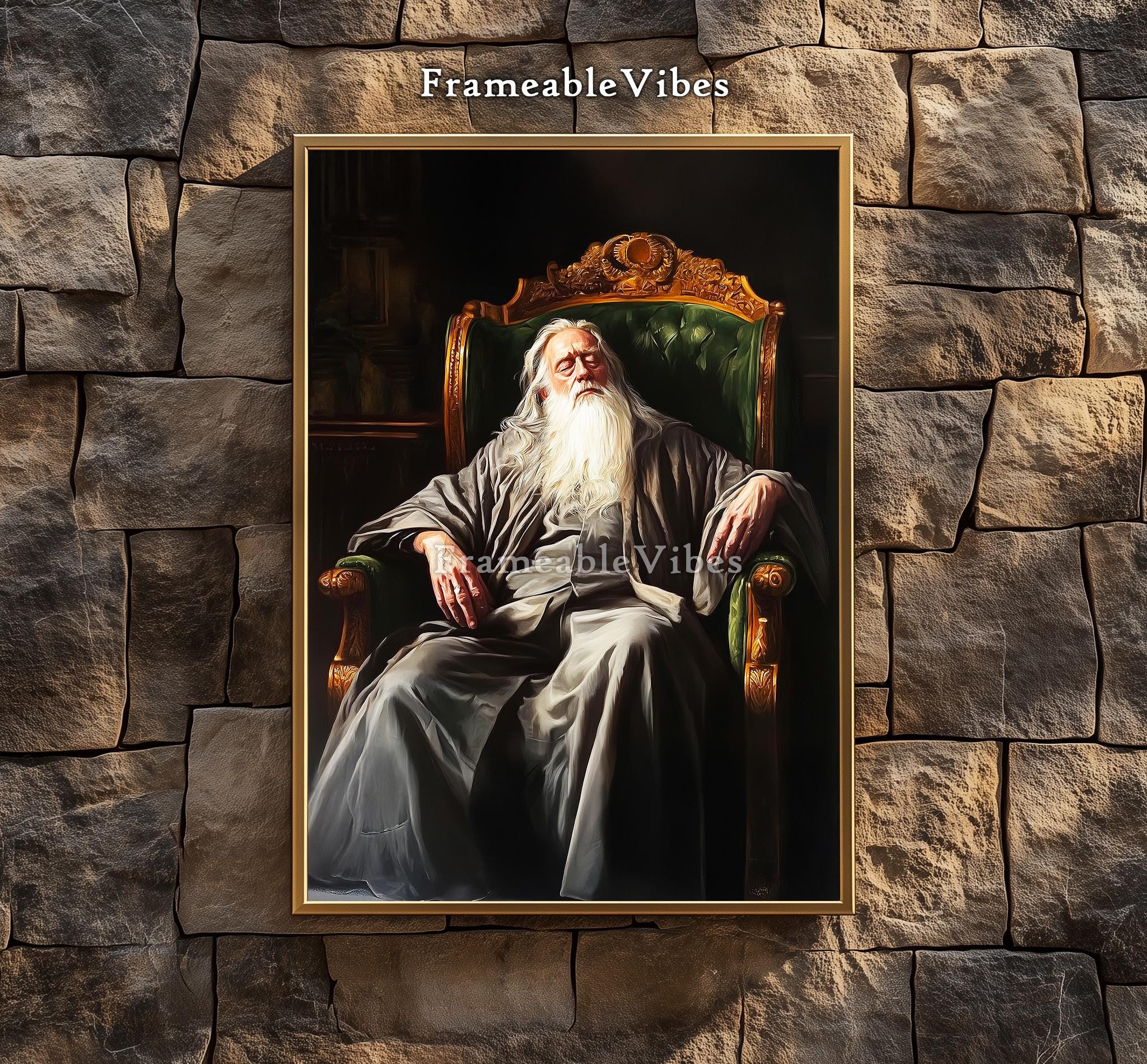 Set of 12 Headmaster Printable Portraits, Magical Wall Art, PDF Digital ...