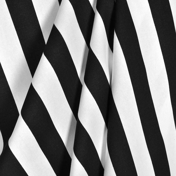 Black and White Stripe Table - Etsy