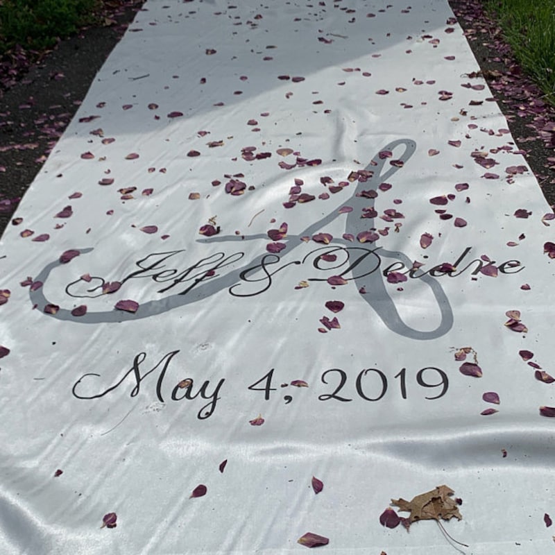 Custom Aisle Runner - Etsy