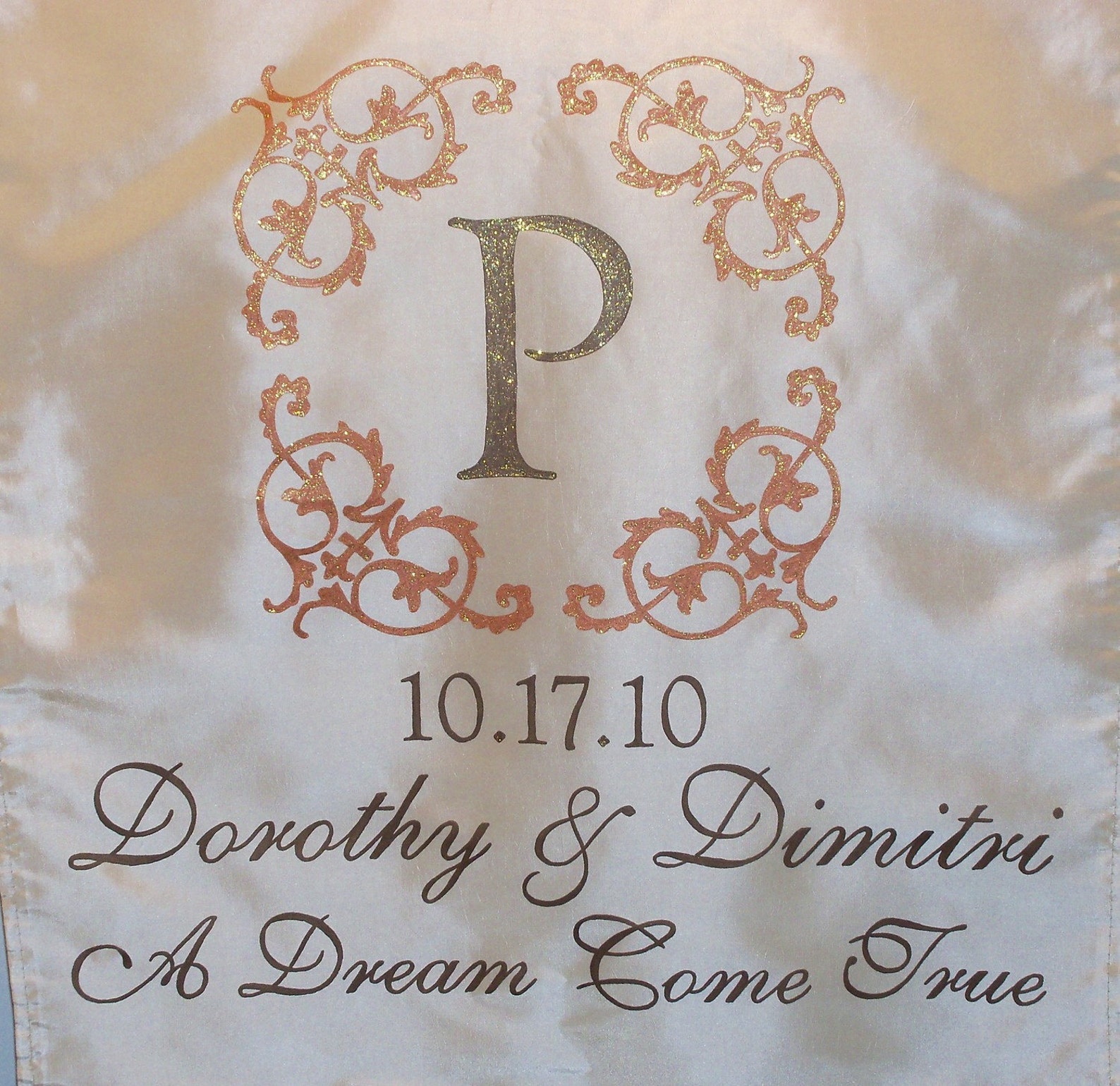 Custom Wedding Table Runner Personalized Monogram Table Sign - Etsy