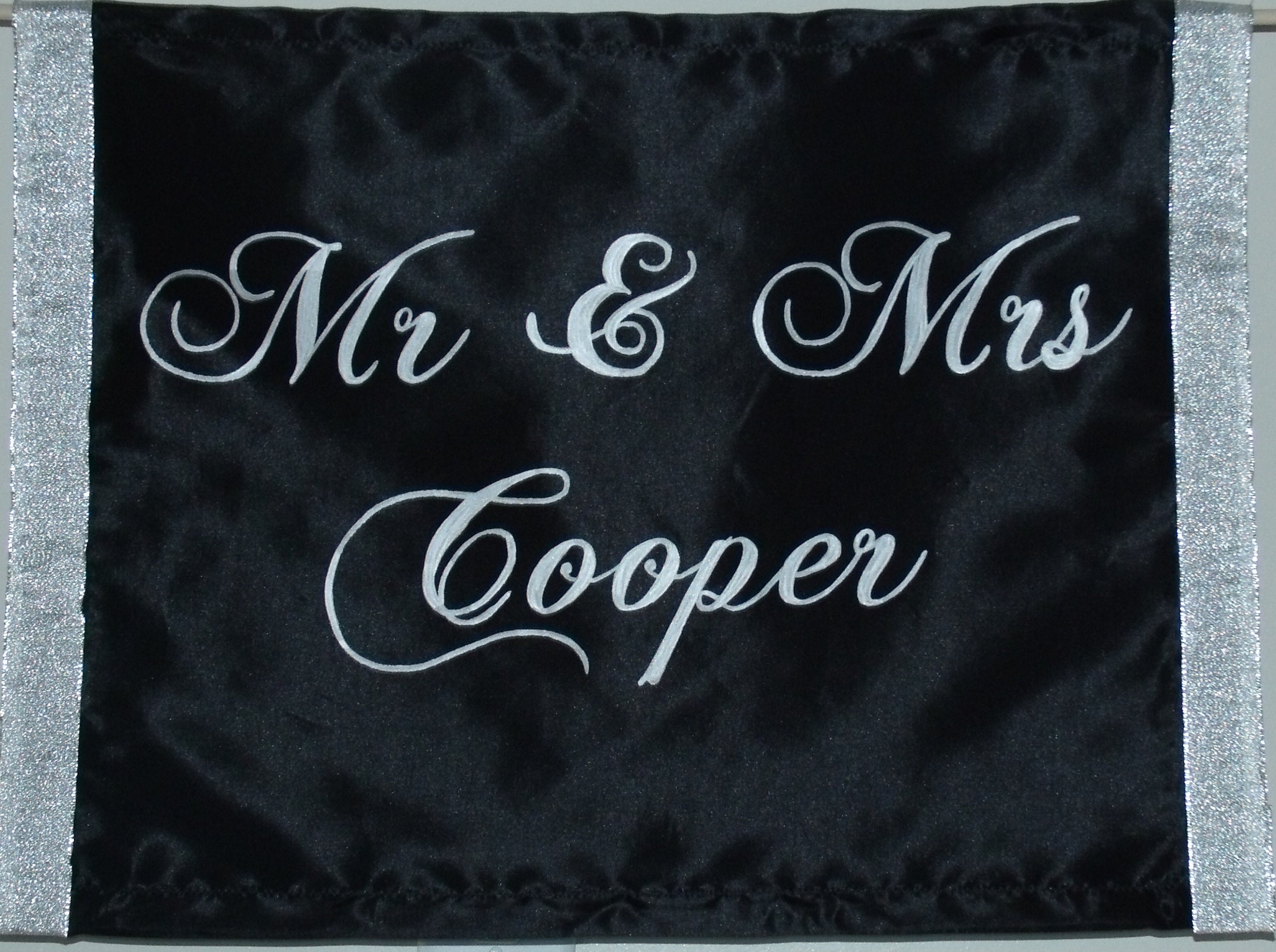 Wedding Ceremony Banner Sign Bride Aisle Decoration Flower - Etsy