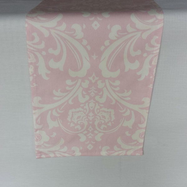 Pink Table Runner - Etsy