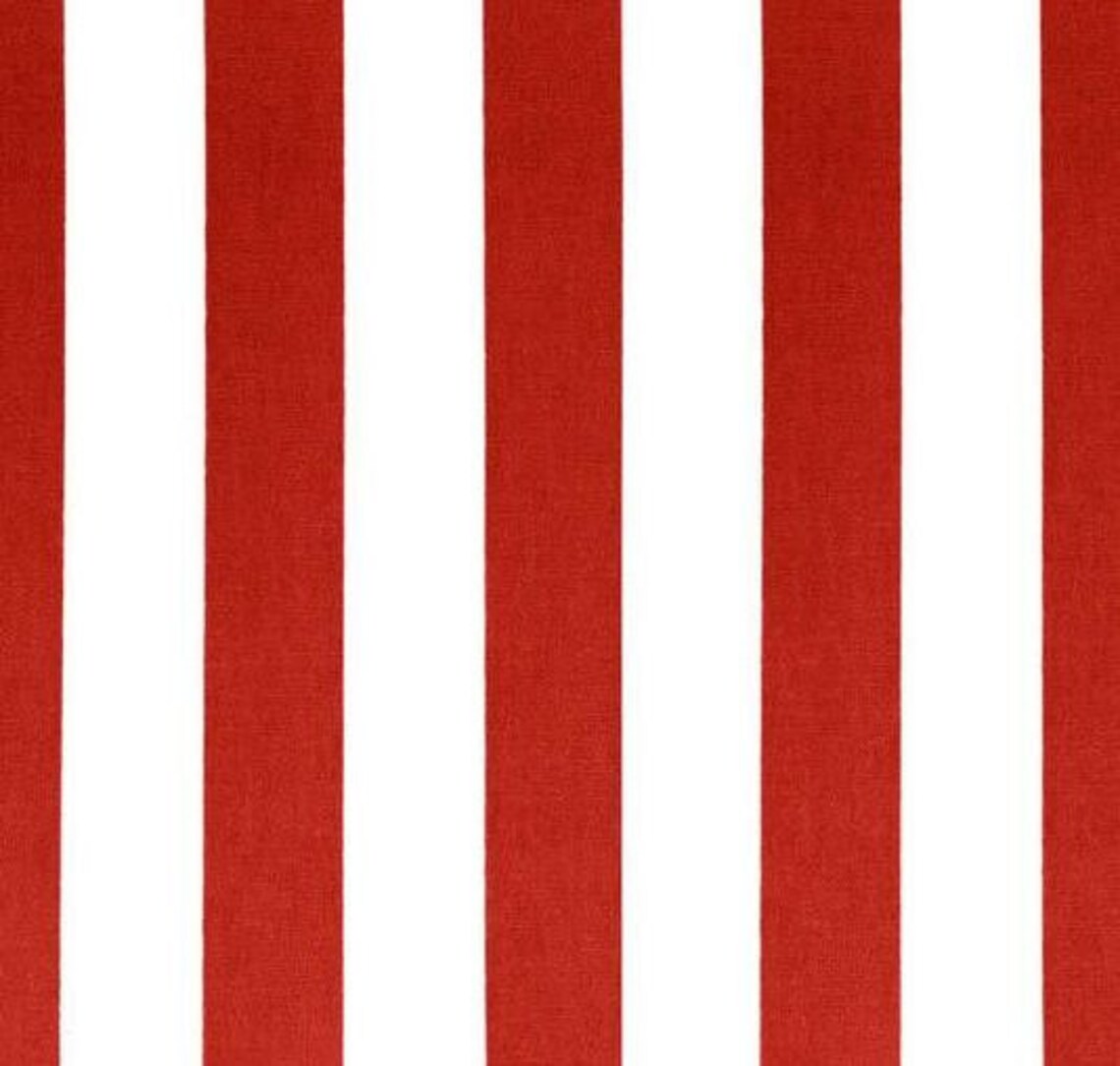 Red Stripe Table Square Overlay Wedding Linens Red and White | Etsy