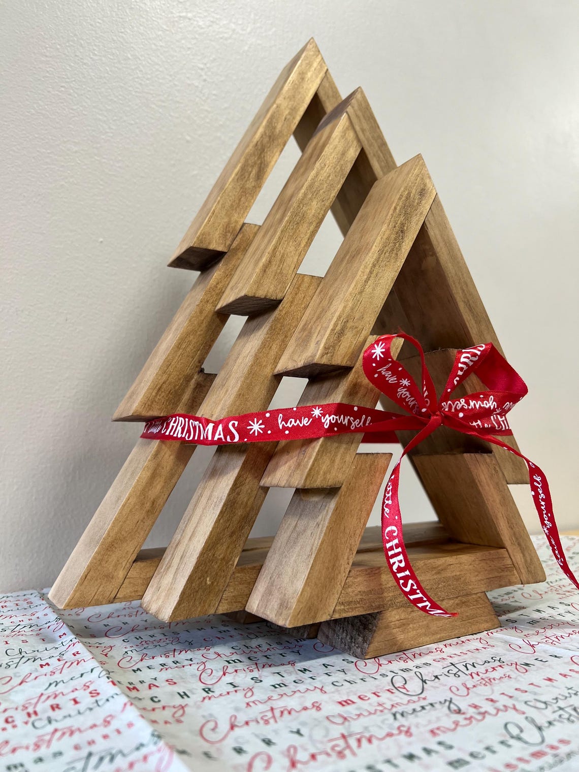 Set of 3 - Handcrafted Wooden Christmas Decor! - Etsy