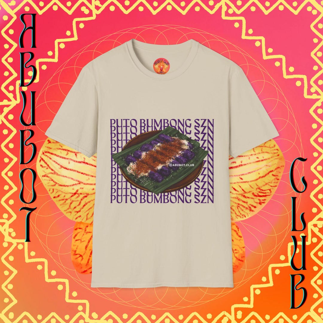 Filipino Christmas Party Shirt, Puto Bumbongt-shirt, Filipino Culture ...